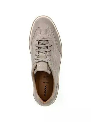 Geox Perforated Lace-up Sneakers