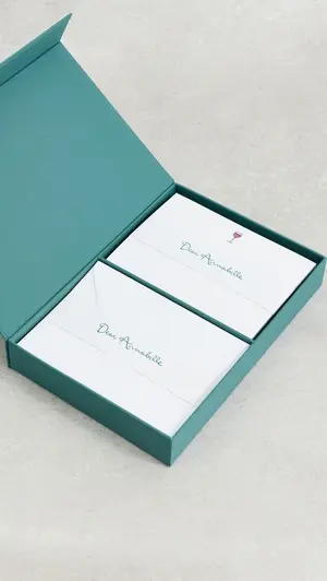 DEAR ANNABELLE Happy Hour Notecards With Euro Envelopes