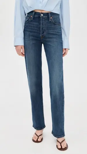LEVI'S Ribcage Full Length Jeans - Select Us