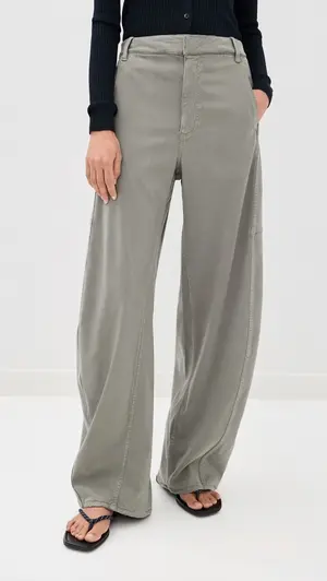 Tibi Dyed Stretch Twill Sid Pants