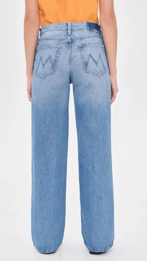 MOTHER The Rerun Zip Sneak Jeans - Last Bite