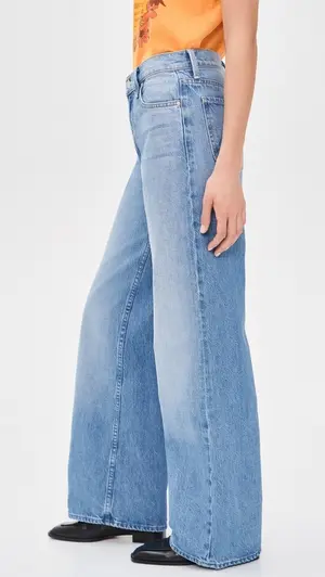 MOTHER The Rerun Zip Sneak Jeans - Last Bite