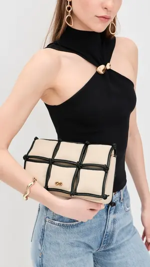Cult Gaia Gaia Puff Crossbody Bag - Beach