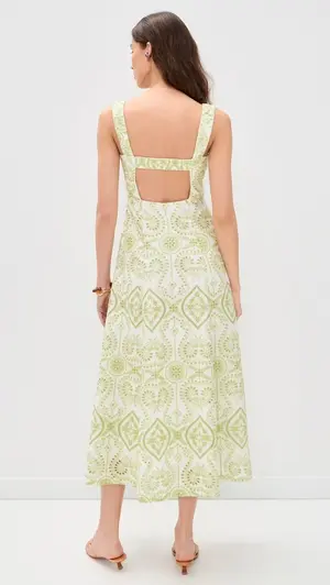 Endless Rose Eyelet Maxi Dress