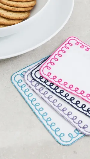 DEAR ANNABELLE Loopy Cocktail Napkins Set