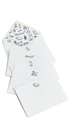DEAR ANNABELLE Haute Dog Notecards - Multi