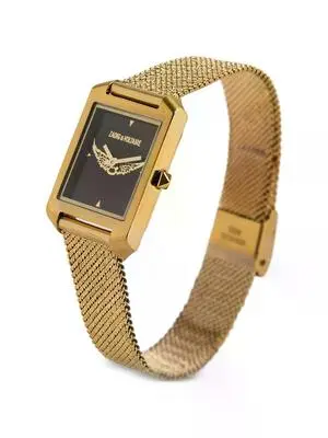 Zadig&Voltaire Voltaire Wings Gold Watch - Black