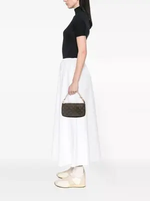 LOUIS VUITTON 2000 Monogram Pochette Accessoires - Brown