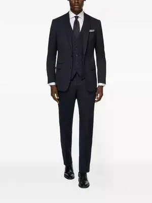Boggi Milano Stretch Knitted Wool Jacket