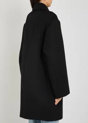 TOTEME Broad Double-breasted Wool Pea Coat