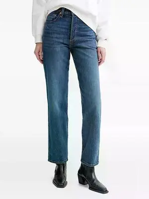 LEVI'S Ribcage Full-length Jeans - Blue