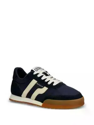 Gant Striped Lace-up Sneakers - Blue