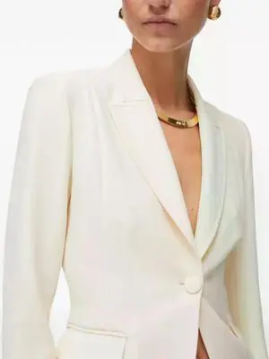 Liu Jo Single-breasted Blazer With Flap Pockets