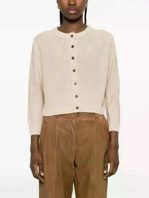 Hemisphere Buttoned Cardigan