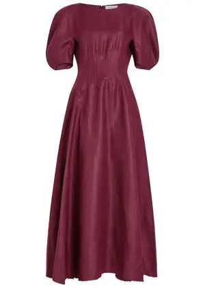 Gabriela Hearst Puff Sleeve Day Dresses