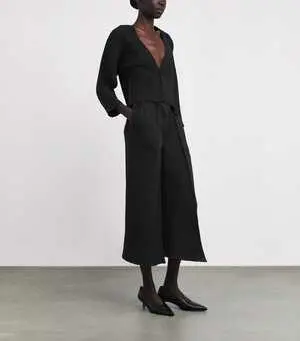Issey Miyake Plaster Pleats Cardigan - Black