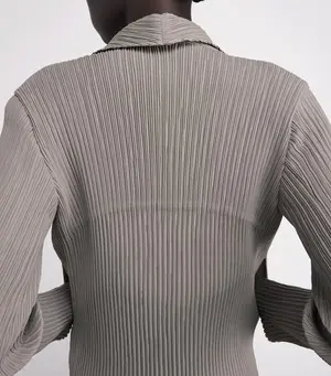 Issey Miyake Hatching Pleats Blazer