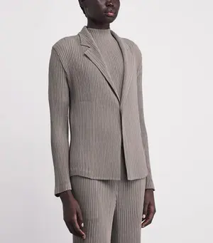 Issey Miyake Hatching Pleats Blazer