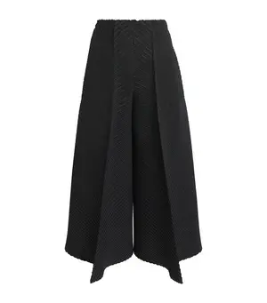 Issey Miyake Frill Pants For Women