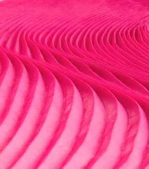 Issey Miyake Feather Pleats Stole - Pink