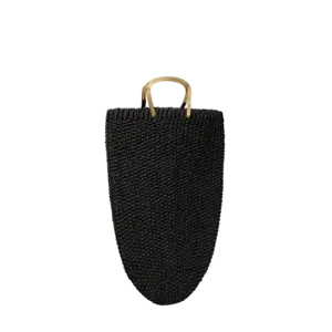 Tory Burch Large Crocheted Tote - Black