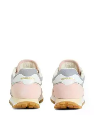 Woolrich Leather Suede Gravel Sneakers