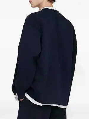 CFCL Buttoned V-neck Jacket - Blue