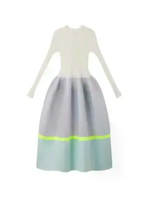 CFCL Ribbed Panelled Dress