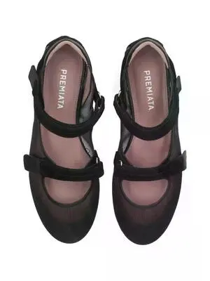Premiata Mary Janes Strap Ballet Flats