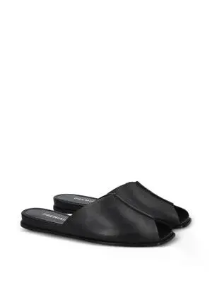Premiata Squared Peep-toe Mules