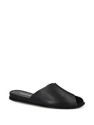 Premiata Squared Peep-toe Mules