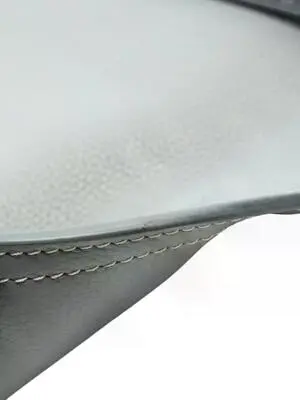 Dior 2010-2026 Leather Saddle Messenger Bag - Grey