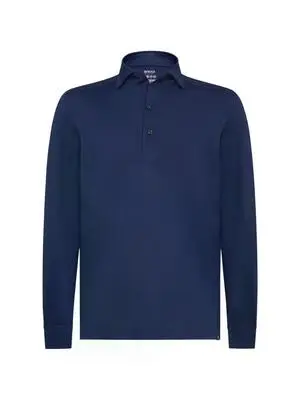 Boggi Milano Long Sleeve Polos For Men