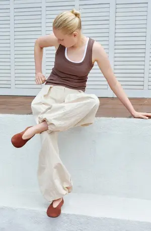 VAGABOND SHOEMAKERS Aelya Ballet Flat - Rust