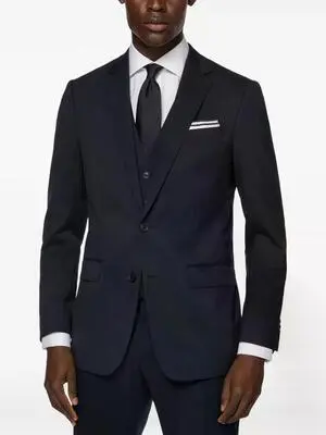 Boggi Milano Stretch Knitted Wool Jacket