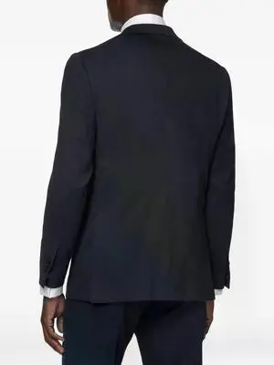 Boggi Milano Stretch Knitted Wool Jacket