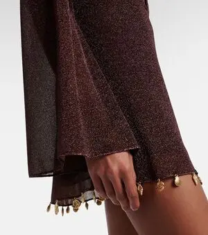 Oseree Lumière Embellished Beach Dress