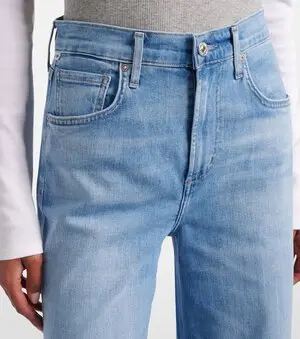 Citizens Of Humanity Lyra Cropped Wide-leg Jeans