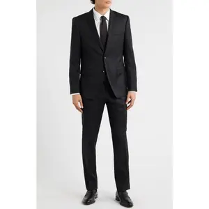 BOSS Huge Solid Wool Suit