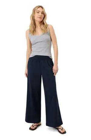 PACT Easy Drape Pant Made With Organic Cotton - Navy