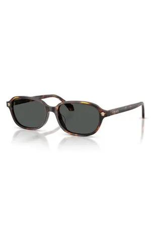 Versace 53mm Pillow Sunglasses - Havana/dark Brown