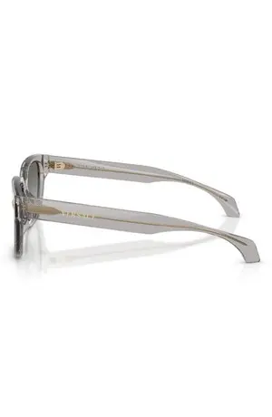 Versace 56mm Rectangular Sunglasses