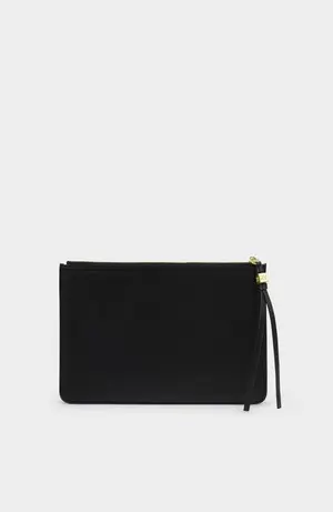 KATIE LOXTON Tassel Charm Pouch - Black