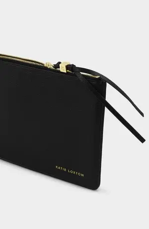 KATIE LOXTON Tassel Charm Pouch - Black