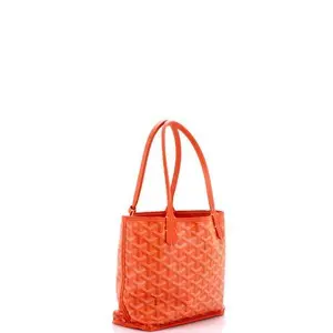 Goyard Anjou Reversible Tote Coated Canvas Mini - Orange