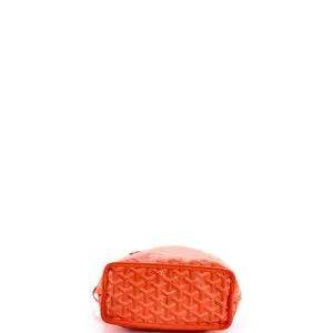 Goyard Anjou Reversible Tote Coated Canvas Mini - Orange