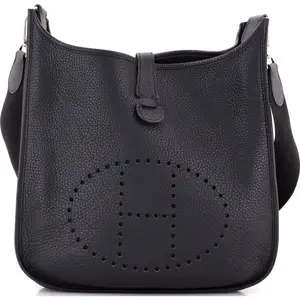 Hermès Evelyne Bag Gen Ii Clemence Gm - Noir