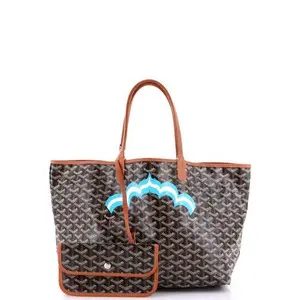 Goyard Saint Louis Tote Printed Coated Canvas Pm