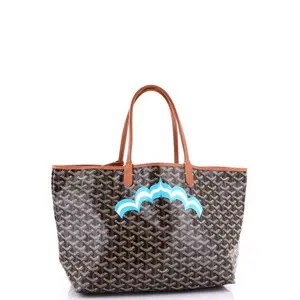 Goyard Saint Louis Tote Printed Coated Canvas Pm