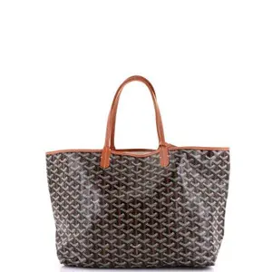 Goyard Saint Louis Tote Printed Coated Canvas Pm